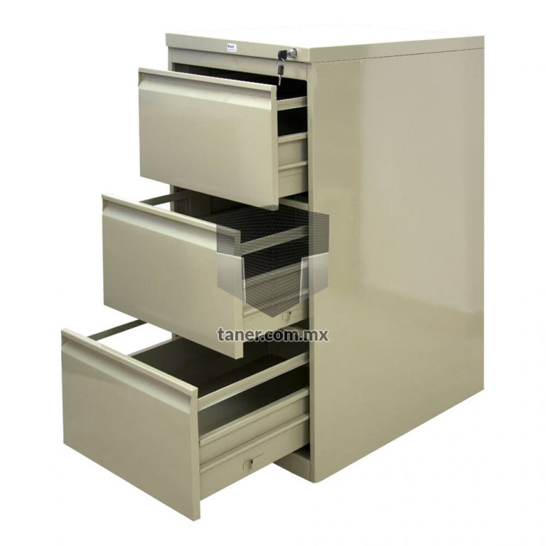 Archivero Metálico de 3 Gavetas 👍 Compra En Línea Hoy
